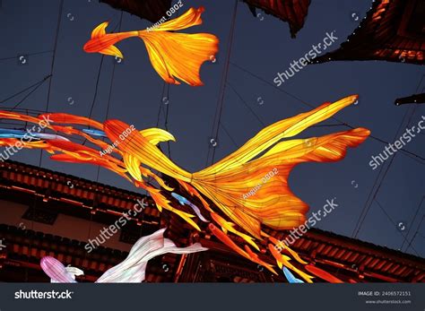 Shanghai China Dec Lantern Festival Light Chinese Stock Photo Shutterstock