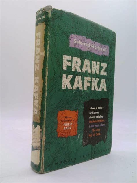 Selected Short Stories Of Franz Kafka By Franz Kafka Etsy