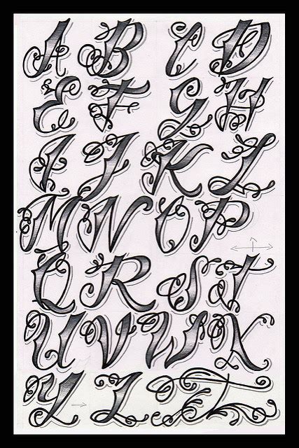 12 Cholo Font Styles Images Cholo Letters Alphabet Gangster Tattoo Lettering Font And