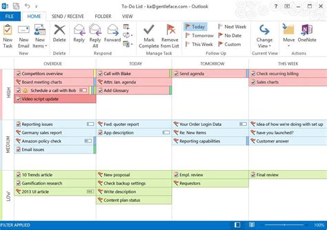 How To Organize Tasks In Outlook 2010 Racemsa