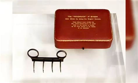 Tiger Claw Used By Shivaji Maharaj To Kill Afzal Khan To Arrive In