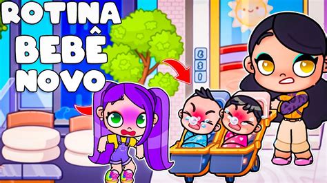 ROTINA BEBÊ NOVO AVATAR WORLD ROTINAS E HISTÓRIAS YouTube