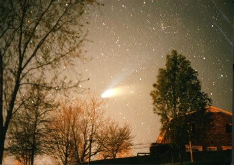 Comet Hale Bopp Film Astrophotography Cloudy Nights