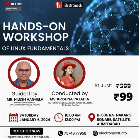 Manan Shah On Linkedin Linux Workshop Emcpl Technology Ai Basic Fundamentals Foundations