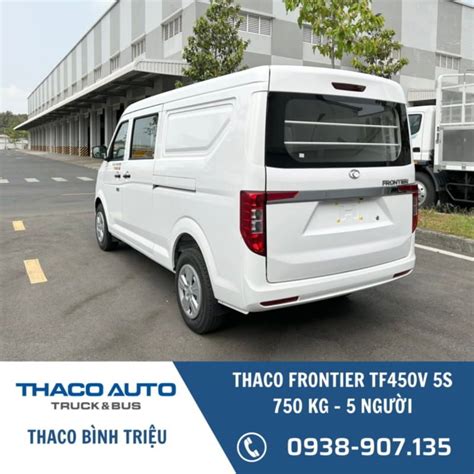 Thaco Frontier TF450V 5S Xe van 5 chỗ Xe đi thành phố giờ cao điểm
