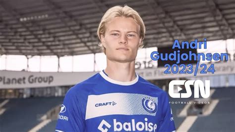 Andri Gudjohnsen Lyngby Bk Goals Skills And Assists 2023 24 Hd