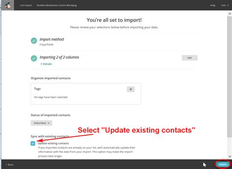 Mailchimp Add New Subscribers From A Spreadsheet