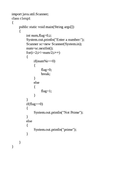 JavadocJava New Modified Class C1exp Public Static Void Main String