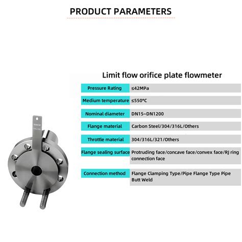 Kaidi Kd Restrictive Orifice Flow Meter Can Reduce Stress Kaidi