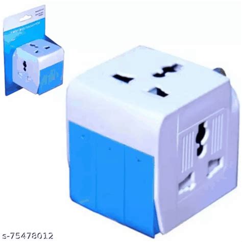3 Pin 5A Universal Socket Multi Plug Travel Plug Adapter KHANI ELECTRONICS