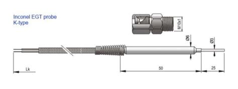 Ecumaster Egt Sensor Inconel Sheath Northampton Motorsport