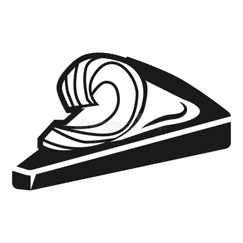 Icono De Gema Triangular Estilo De Dibujos Animados Ilustración Del