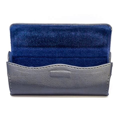 Premium Photo Leather Glasses Case On White Isolated