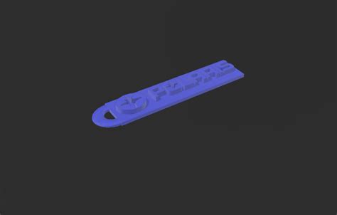 Free Stl File Polaris Keychain・3d Printing Design To Download・cults