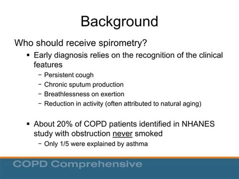 Copd Spirometry Moduleppt