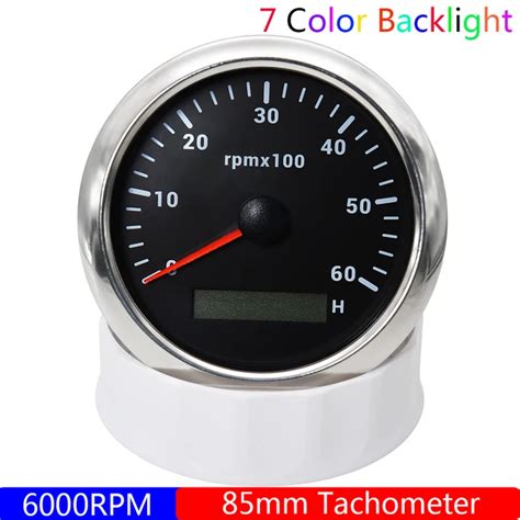 85mm Diesel Engine Tachometer Sensor Rpm Gauge Rev Counter 3000rpm With 85mm Diesel Engine Tachometer Sensor Rpm Gauge Rev Counter 3000rpm With