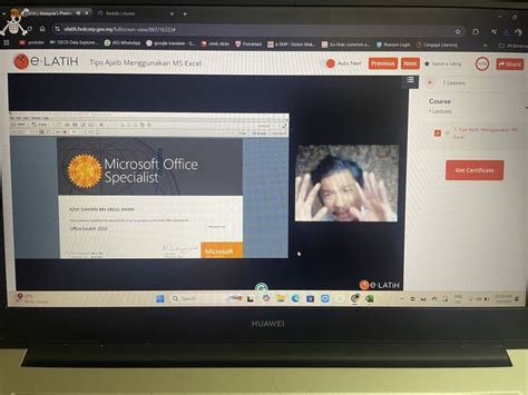 Excel Productivity Continuouslearning Elatih Muhammad Fakhrul Roslan