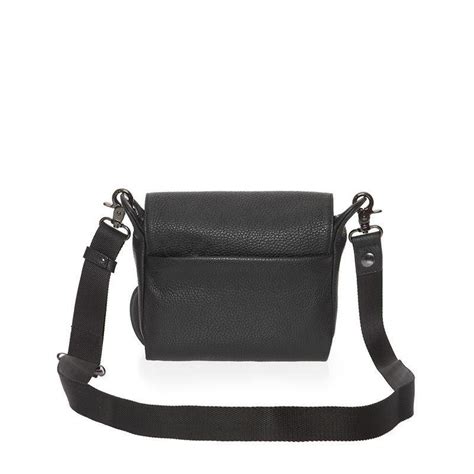 Женская кожаная сумка-клатч Mandarina Duck MELLOW LEATHER Nero (MdFZT93 ...