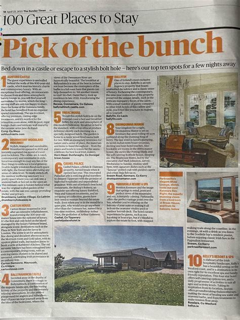 breac house features in top 10 of sunday times great places to stay