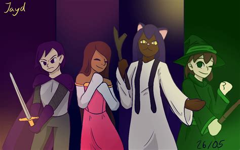 Drew My Characters Like The Miitopia Ones R Miitopia