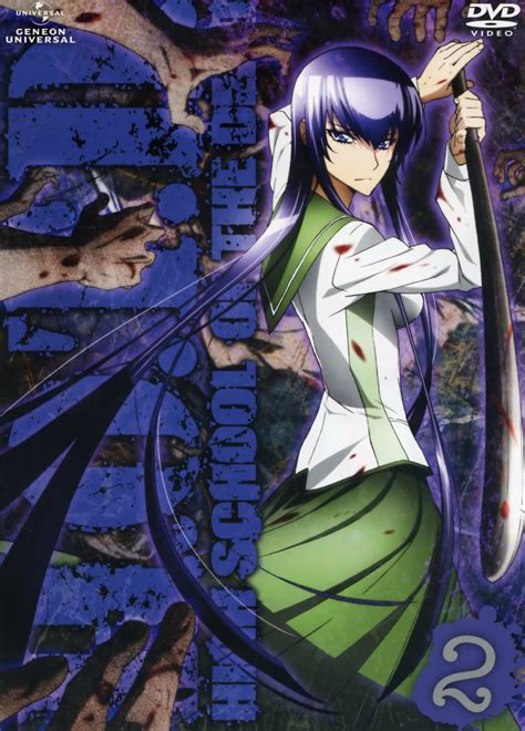 Busujima Saeko Highschool Of The Dead Danbooru