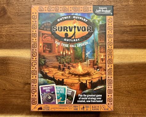 Exploding Kittens Survivor The Tribe Has Spoken Review Room