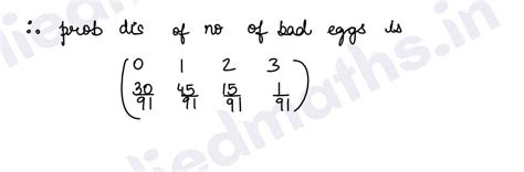Class 12 CBSE Applied Maths Probability Exercise 9 1