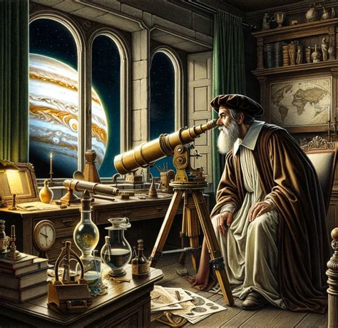 Galileo Observing Jupiter By Taylor Eos On Deviantart