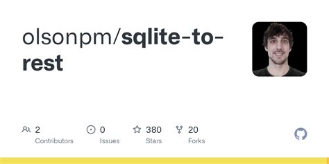 GitHub Olsonpm Sqlite To Rest