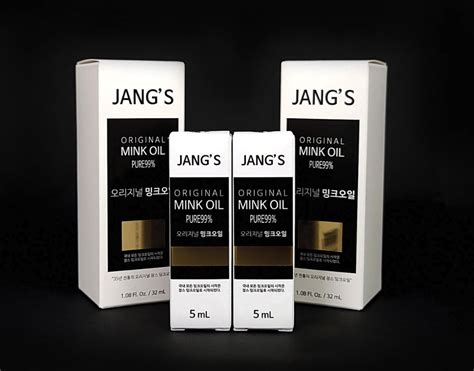 장스밍크오일 단상자 팩플 패키지 제작 현황