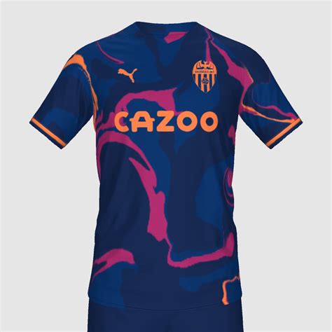 Valencia Away Concept Fifa 23 Kit Creator Showcase