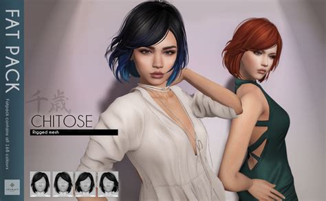 Second Life Marketplace Argrace Chitose Fatpack