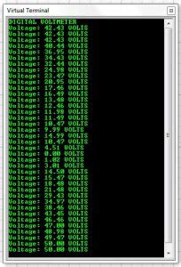 Arduino UNO Digital Voltmeter V With SIMULINO UNO