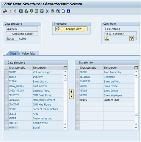 CO PA Characteristics Space For SAP Enthusiasts