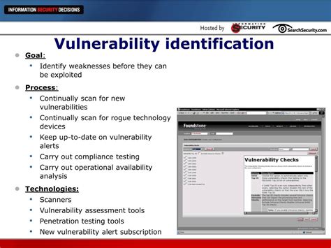 Ppt Vulnerability Management Powerpoint Presentation Id422372