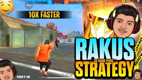 Rakus Cs Rank Push Strategy😨 Cs Rank Grandmaster Push Cs Rank Push