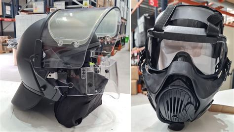 La Guardia Civil compra nuevos cascos antidisturbios y máscaras antigás
