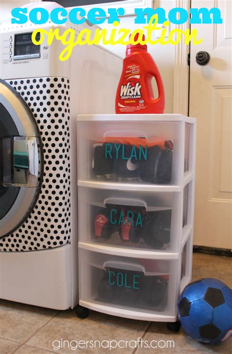 Soccer Mom Organization Tips Gingersnapcrafts