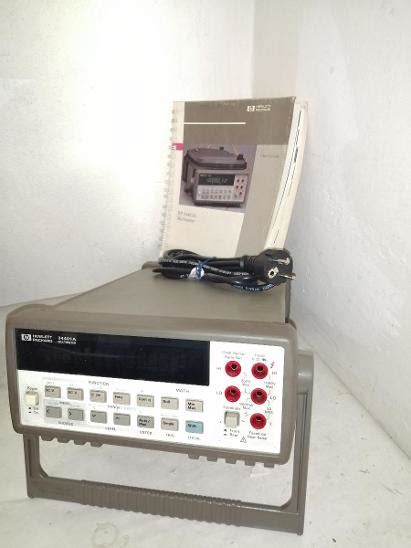 Hp Multimeter 34401a Hewlett Packard Aukro
