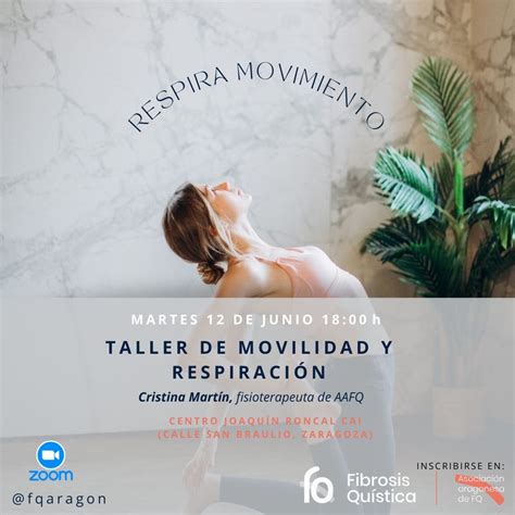 Taller de Movilidad y Respiración Asociación Aragonesa de Fibrosis Quística