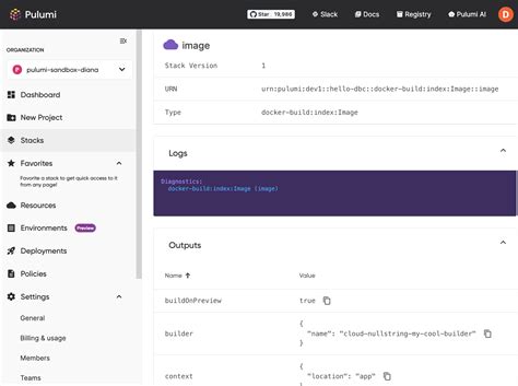 Pulumi と Docker Build Cloud を使用した Docker イメージ ビルドの自動化 Docker