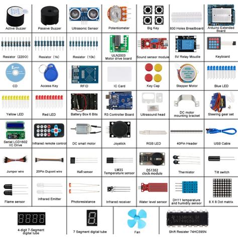 Arduino UNO Starter Kit Circus Scientist