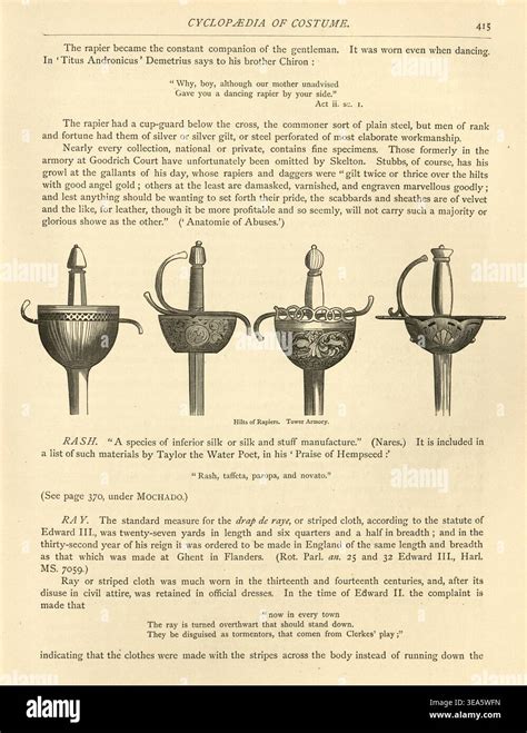 History Of Weapons Hilts Of Rapiers A Type Of Sword With A Straight