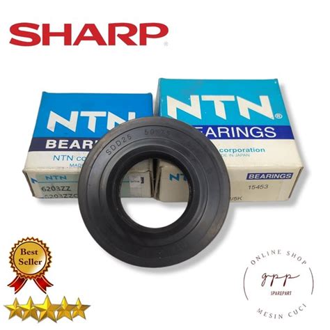 Jual Bearing Set Klaher Dan Sil Mesin Cuci Sharp ESFL 862 Di Lapak GPP