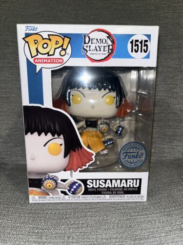 Funko Pop Demon Slayer Susamaru With Temari Balls Funkoshop Exclusive