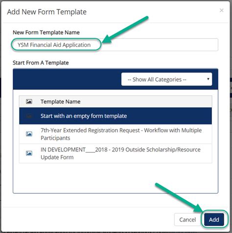 Add New Form Dynamic Forms