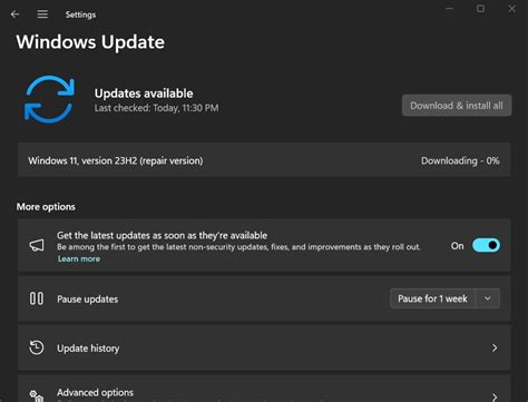 Uygulamalı Windows 11in Windows Updatei Kullanarak Işletim Sistemini Temiz Bir şekilde