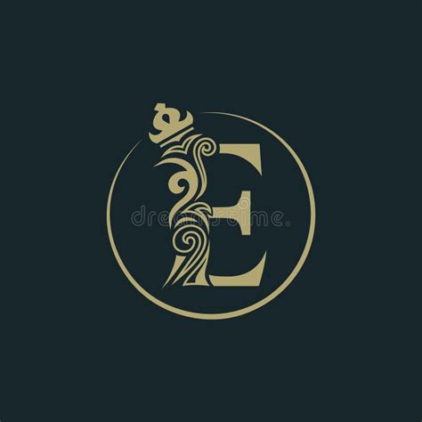 Elegant Letter A With Crown Graceful Royal Style