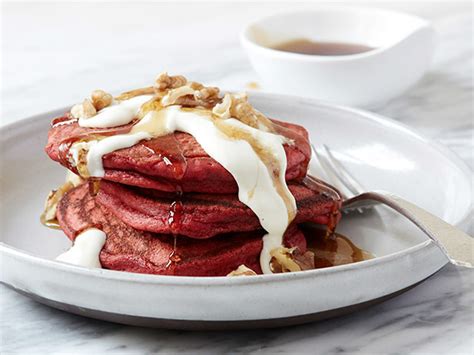 Sweeten Up Your Valentines Day Breakfast With Red Velvet Pancakes