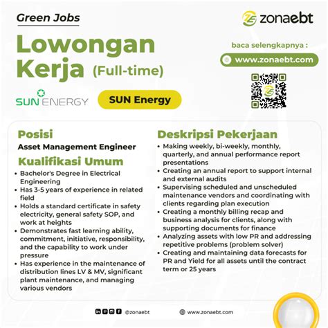 Asset Management Engineer